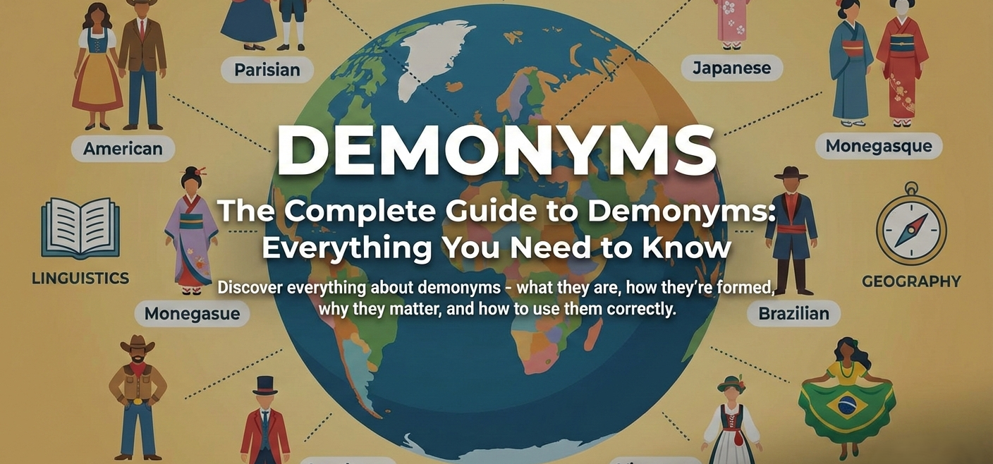 The Complete Guide to Demonyms: Everything You Need to Know | Loconymia